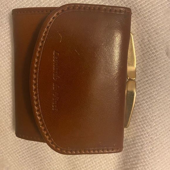 Bags | Men Leonardo Davinci Brown Small Vintage Wallet | Poshmark